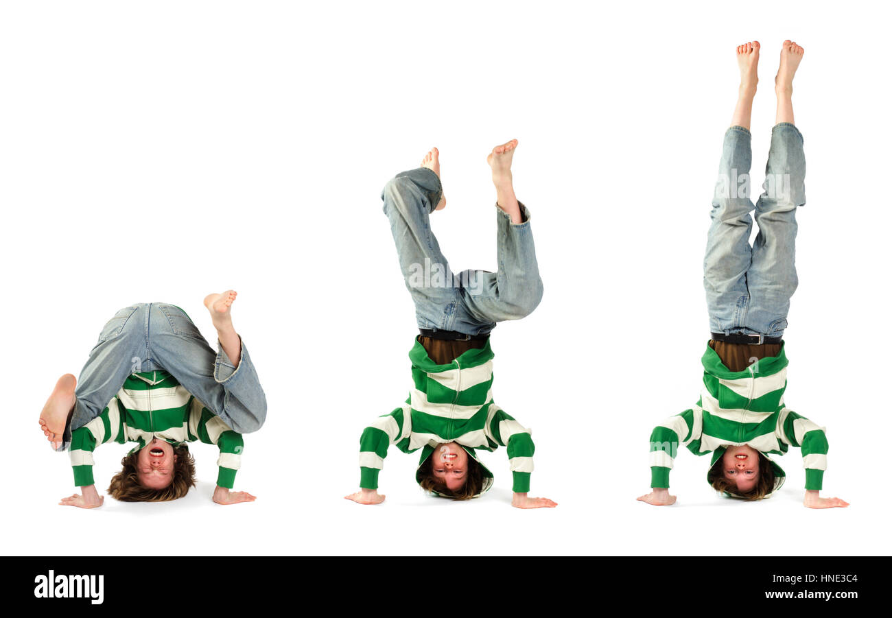 Balance on head Cut Out Stock Images & Pictures - Alamy