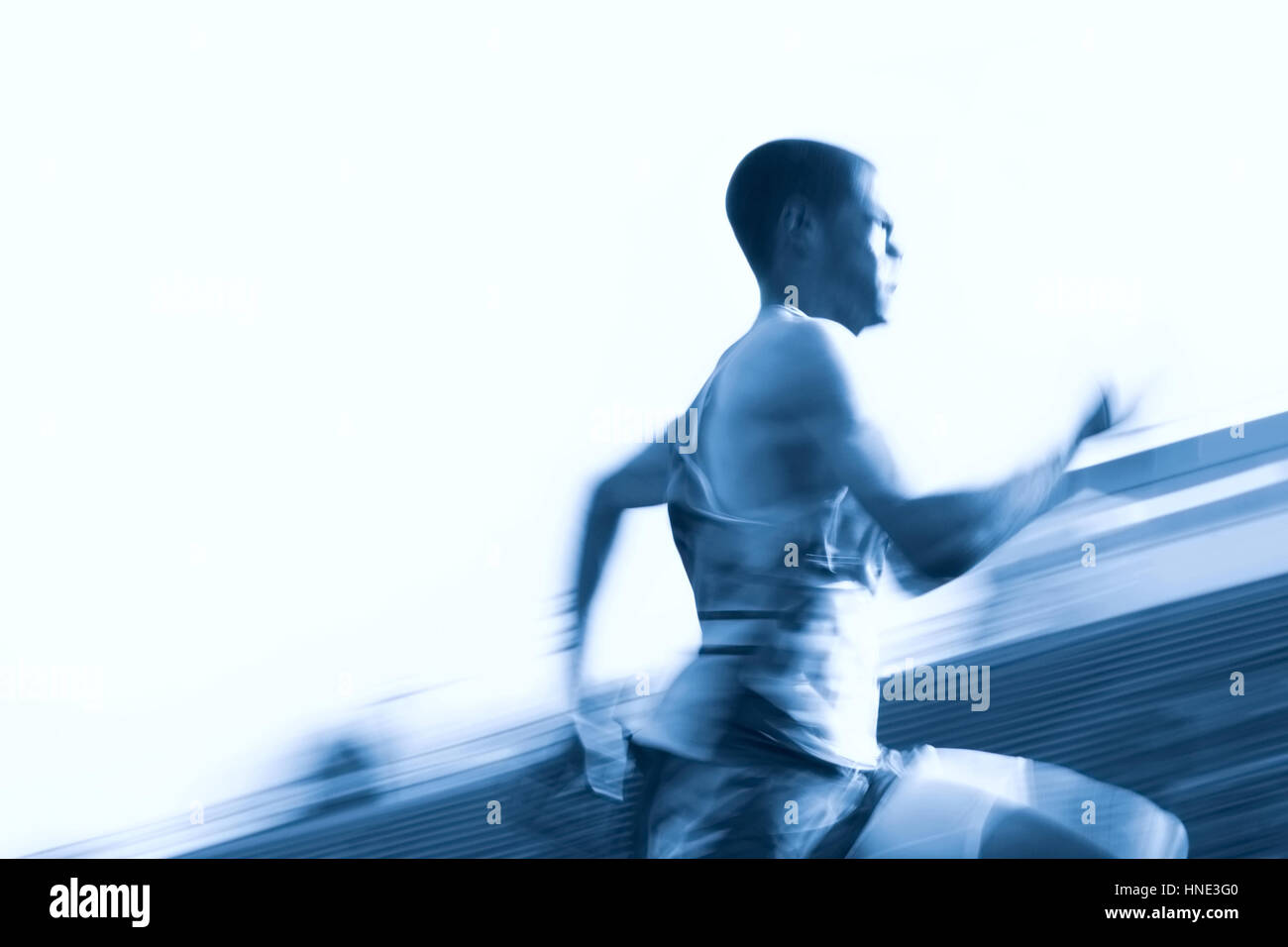 Athlete running during race hi-res stock photography and images - Alamy