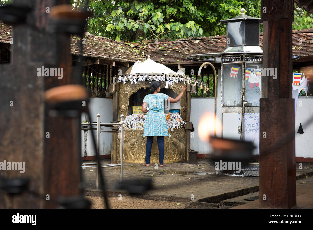 Maha Saman Devale temple, Ratnapura, Sri Lanka Stock Photo - Alamy