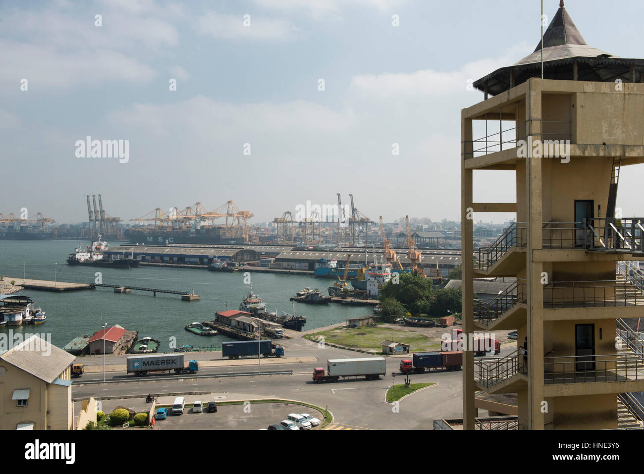 Port city colombo hi-res stock photography and images - Alamy