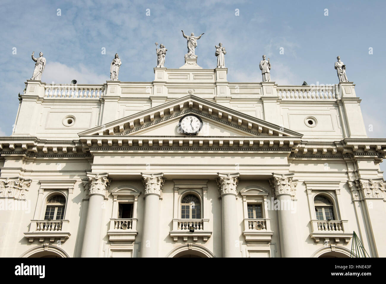 Roman Catholic Santa Lucia Cathedral was built to resemble St Peter's ...
