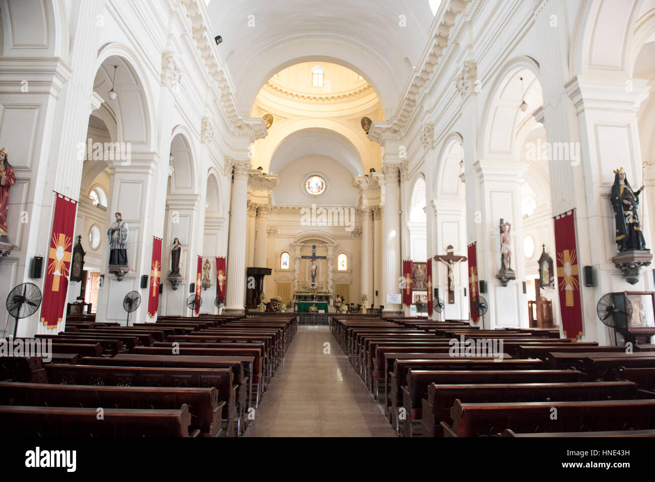 Roman Catholic Santa Lucia Cathedral was built to resemble St Peter's ...