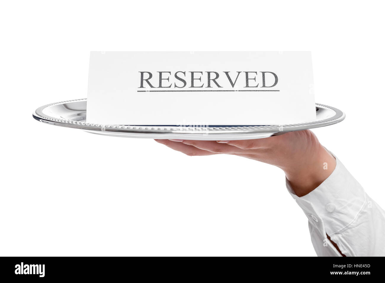 Person reservation restaurant restaurant hi-res stock photography and ...