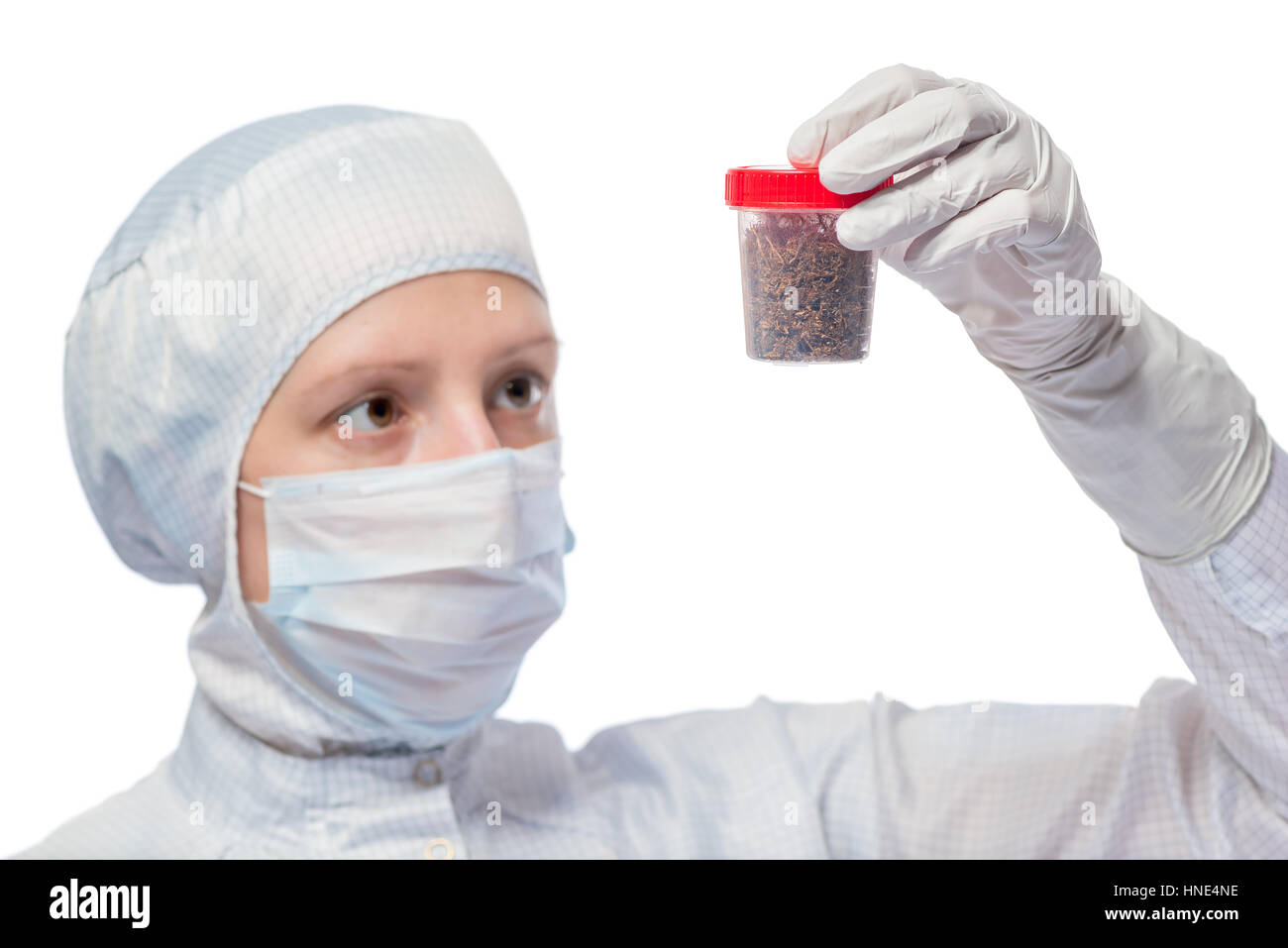 Soil samples isolated hi-res stock photography and images - Alamy