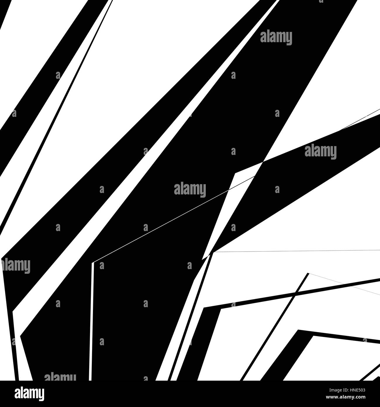 Abstraction with angular shapes hi-res stock photography and images - Alamy