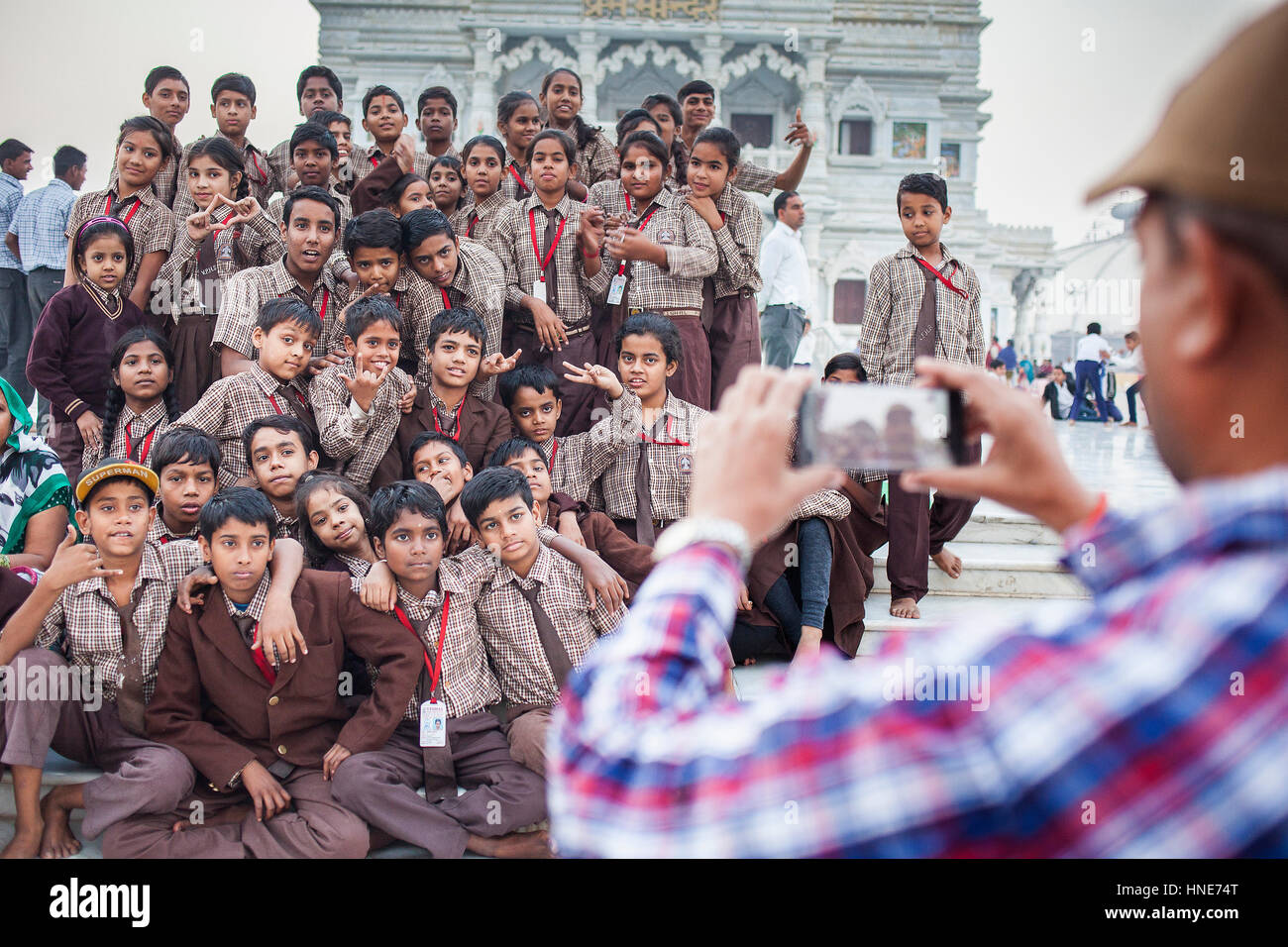 Group picture of schoolgirls hi-res stock photography and images - Alamy