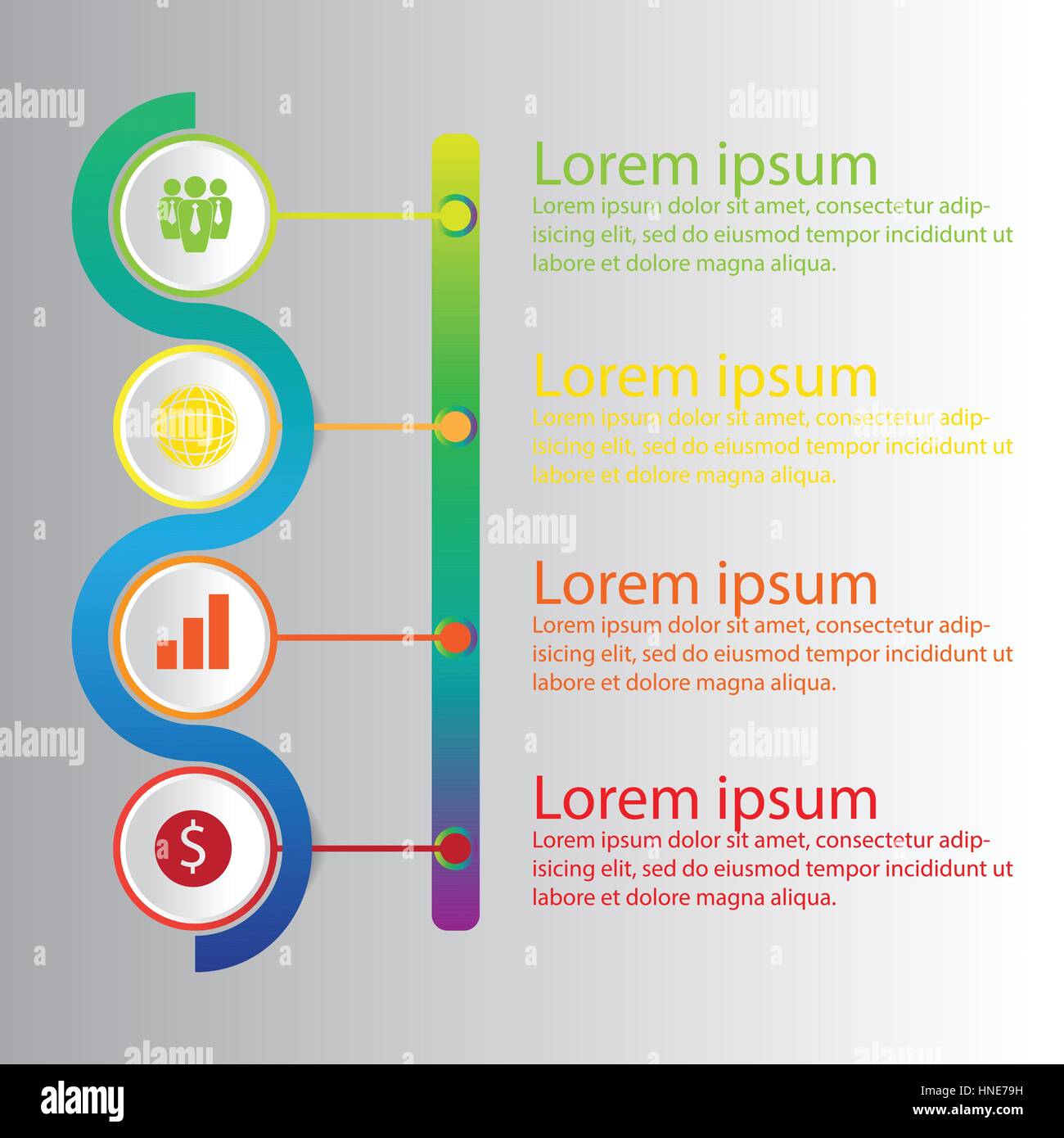 Abstract 3D digital illustration Infographic. Vector illustration can ...