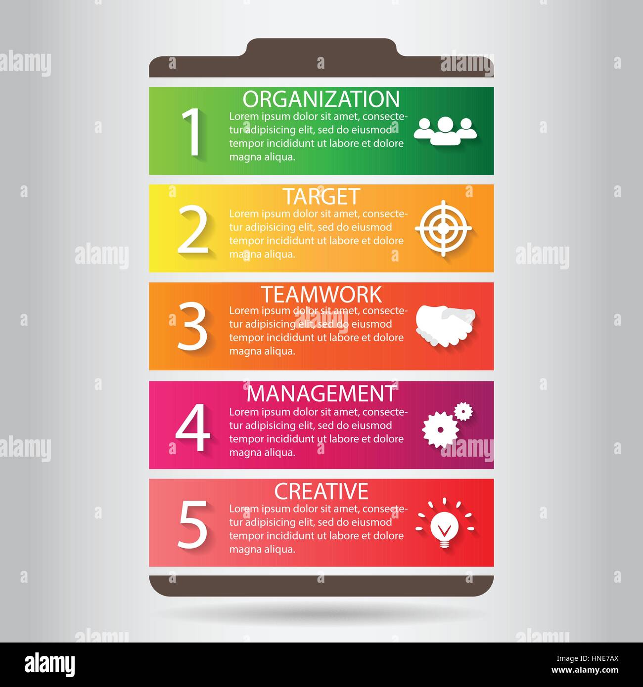 Abstract 3D digital illustration Infographic. Vector illustration can ...