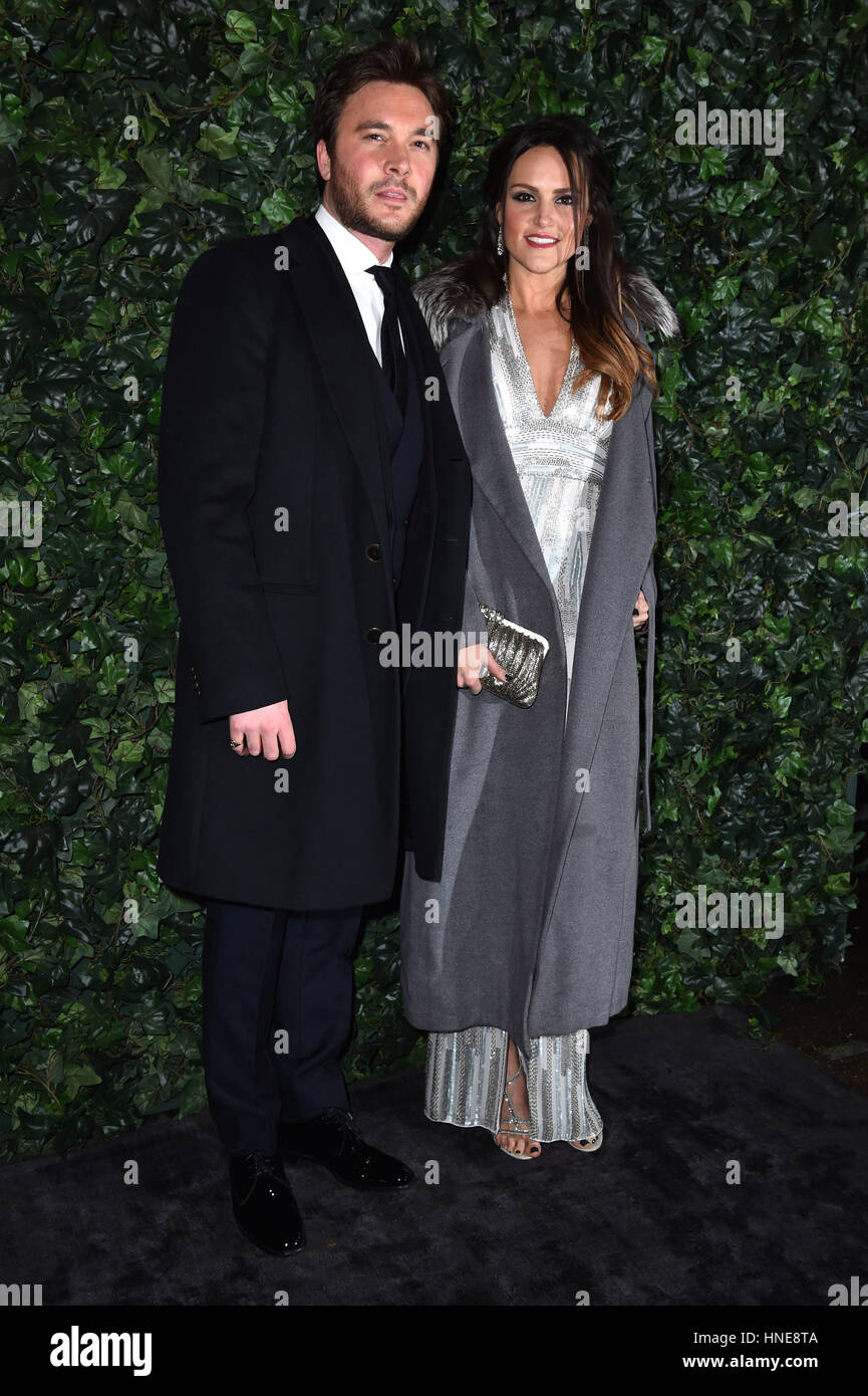 Ben Caring and Elle Caring attending the Charles Finch and Chanel ...