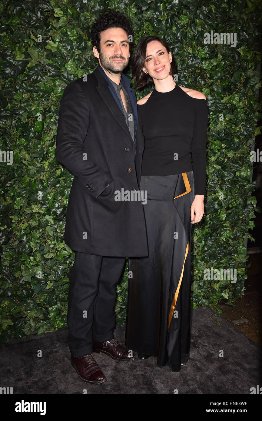Morgan Spector and Rebecca Hall attending the Charles Finch and Chanel ...