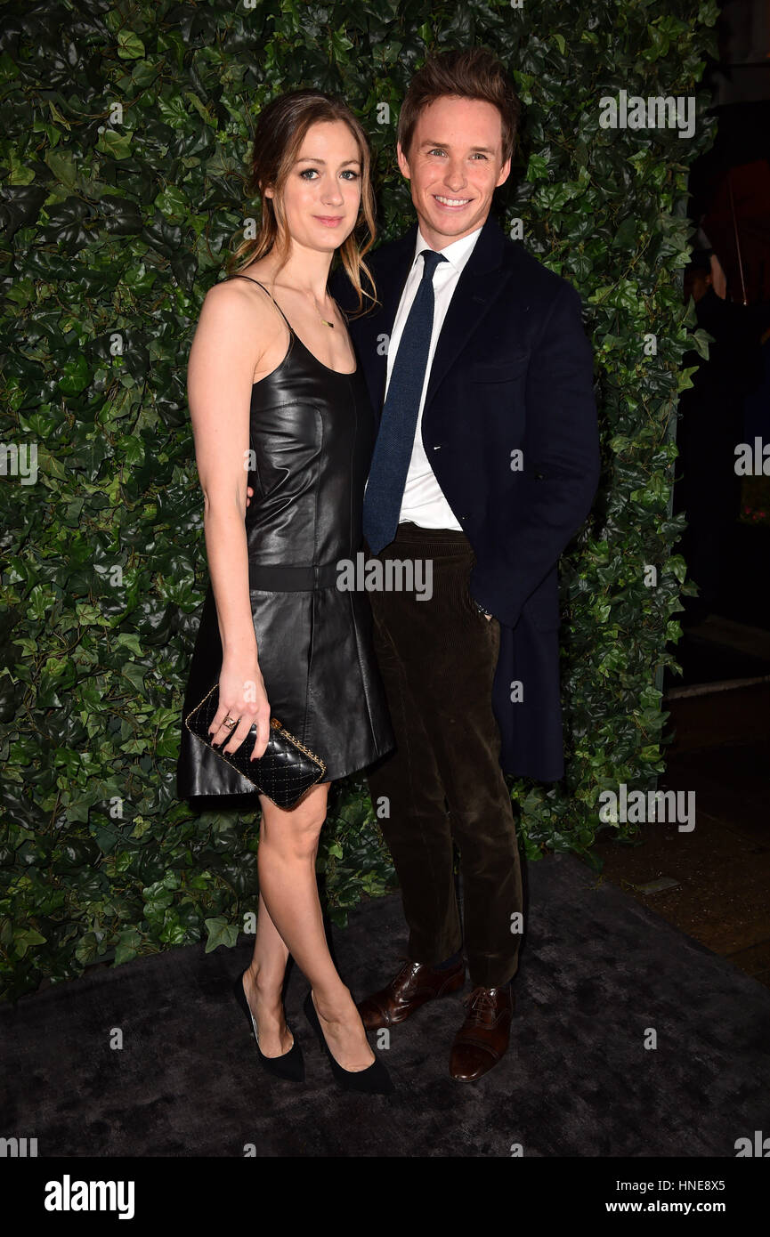Eddie Redmayne and Hannah Bagshawe attending the Charles Finch and ...