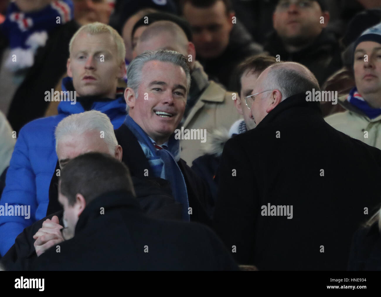 Rangers Directors Paul Murray (left) and John Gilligan (right) during ...