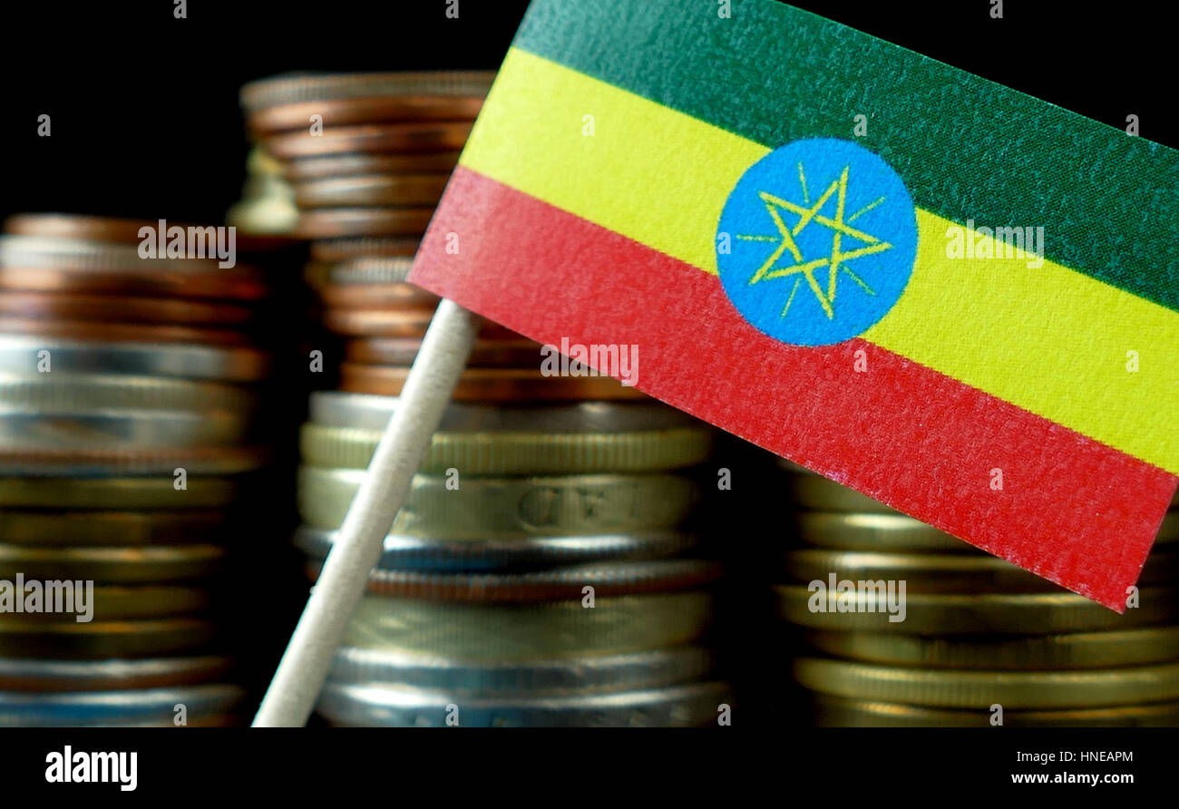 Waving ethiopian flag hi-res stock photography and images - Alamy
