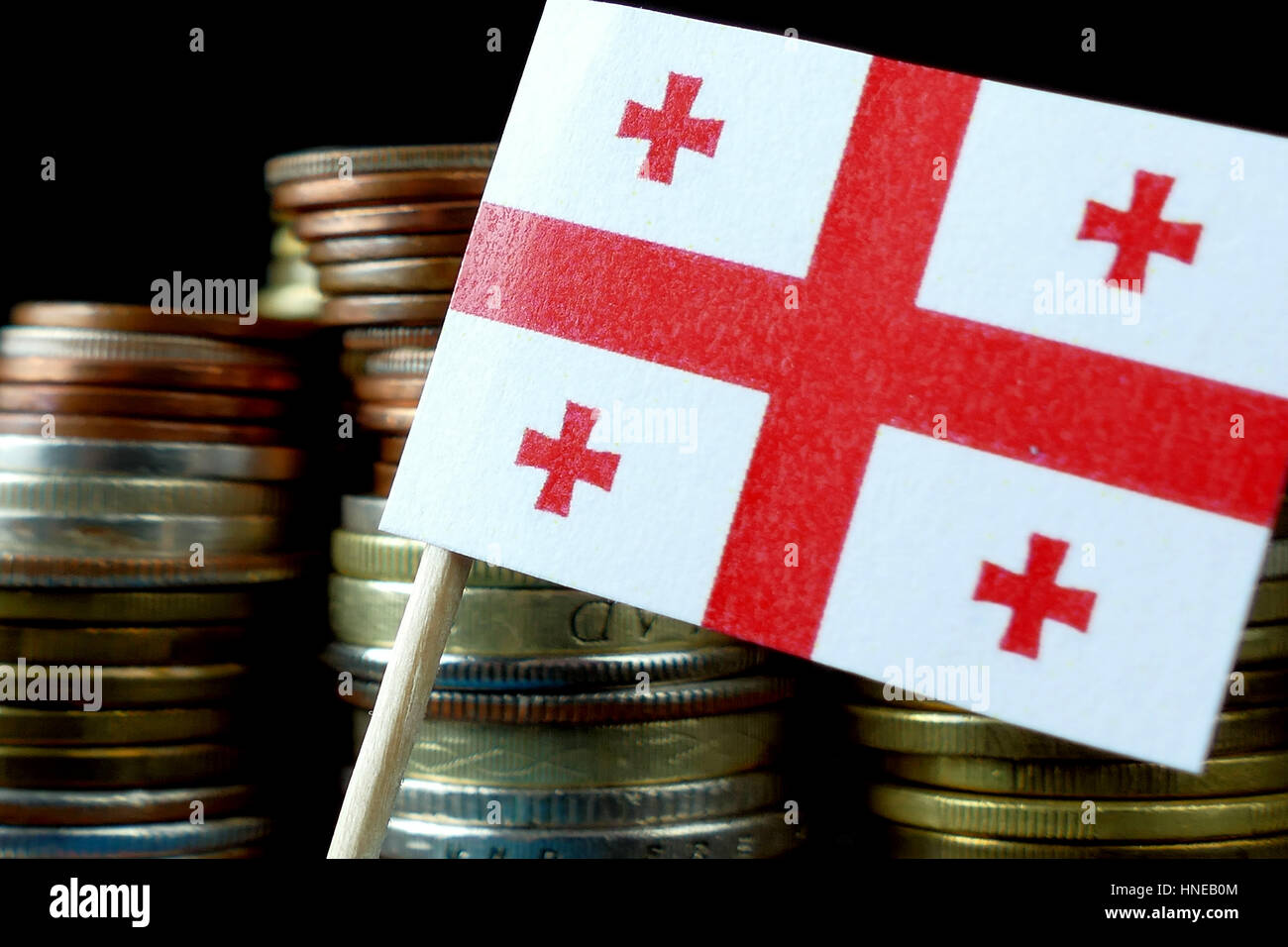 Georgian coins hi-res stock photography and images - Alamy