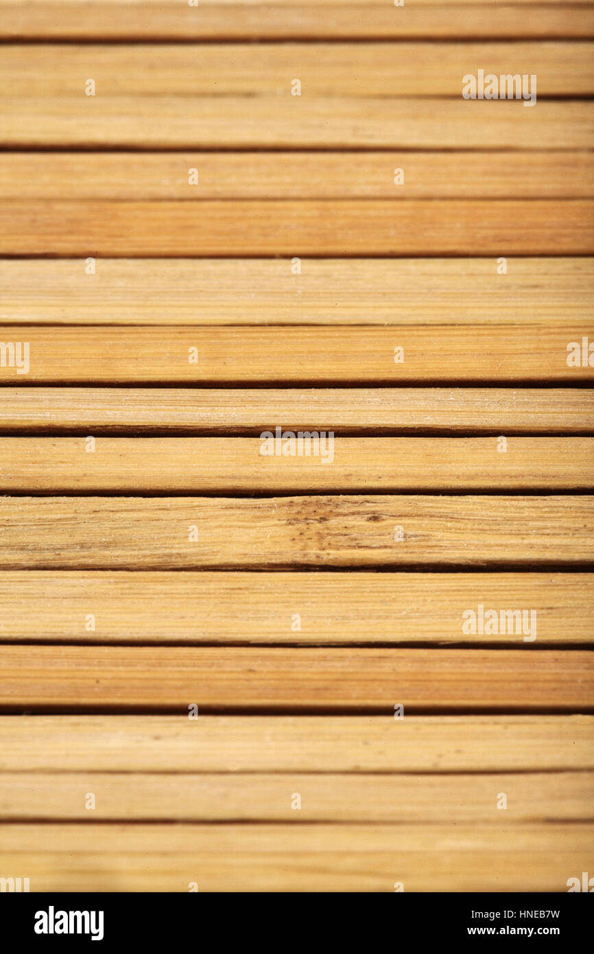 Wooden mat close-up - texture Stock Photo - Alamy
