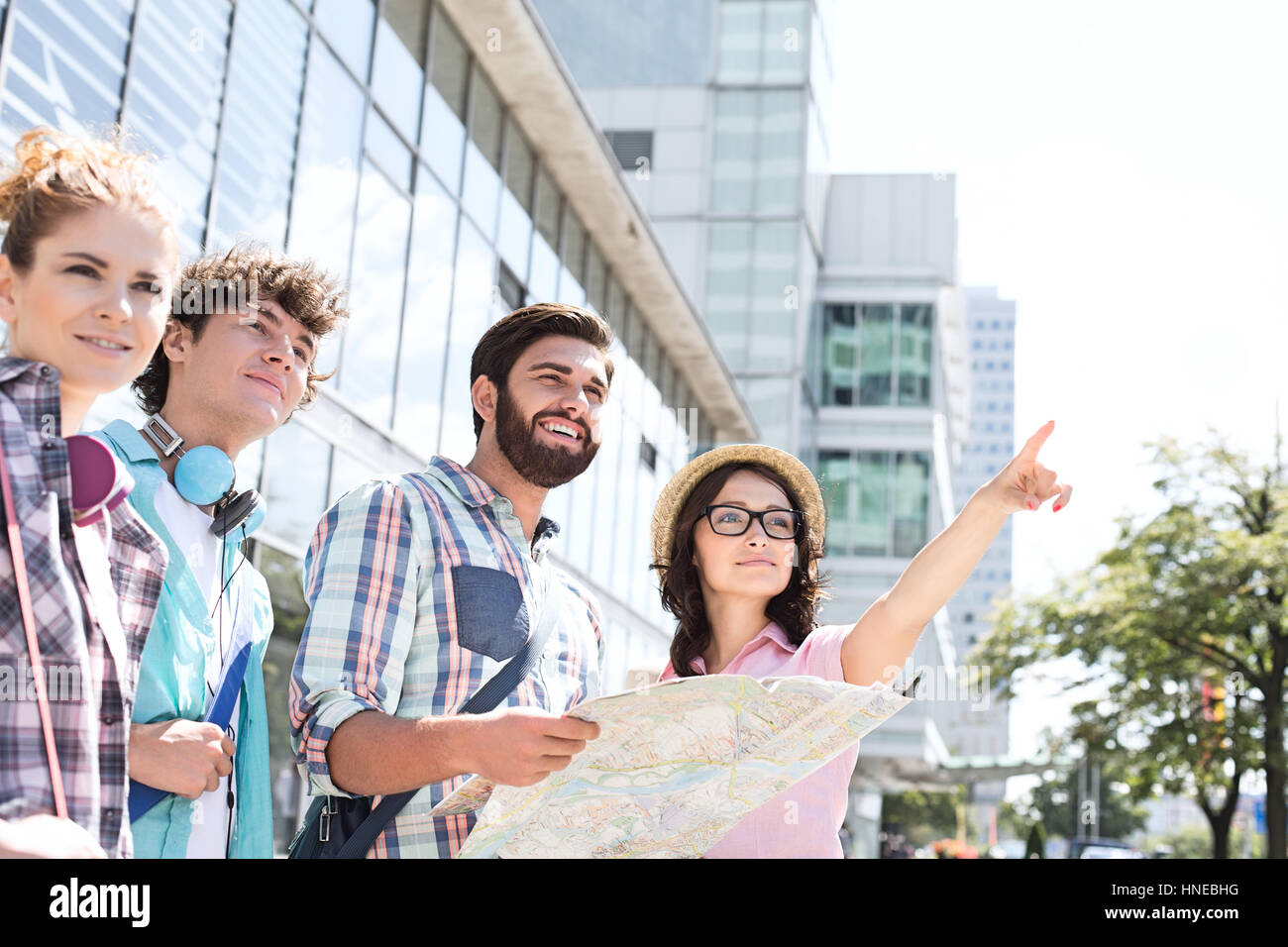 Man pointing at map hi-res stock photography and images - Alamy