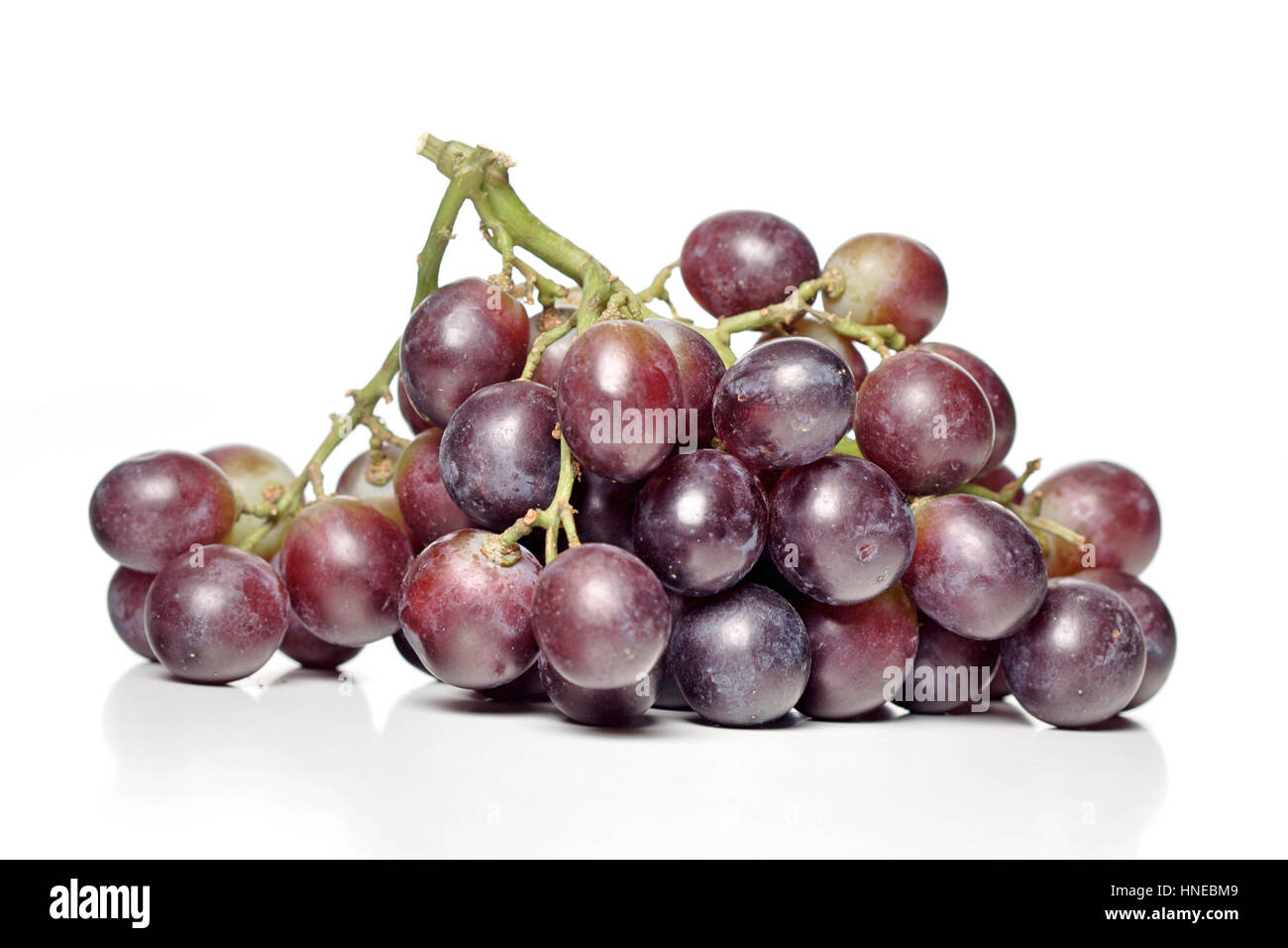 Grapes bunch isolated on Cut Out Stock Images & Pictures - Alamy