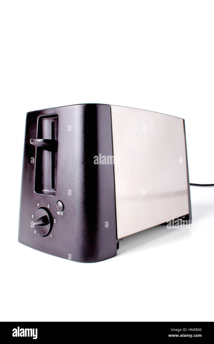 Close-up of toaster on white background Stock Photo - Alamy