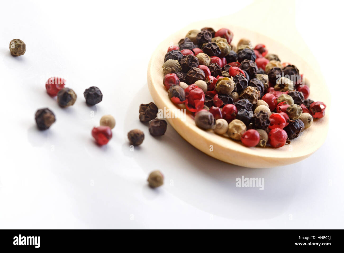 Close up of pepper grains Stock Photo - Alamy
