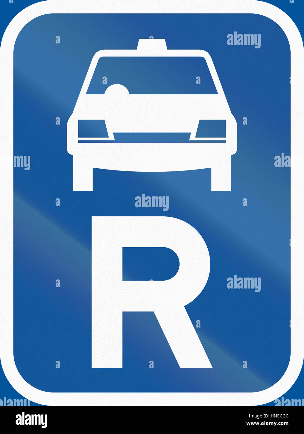 Road sign used in the African country of Botswana - Reservation for ...