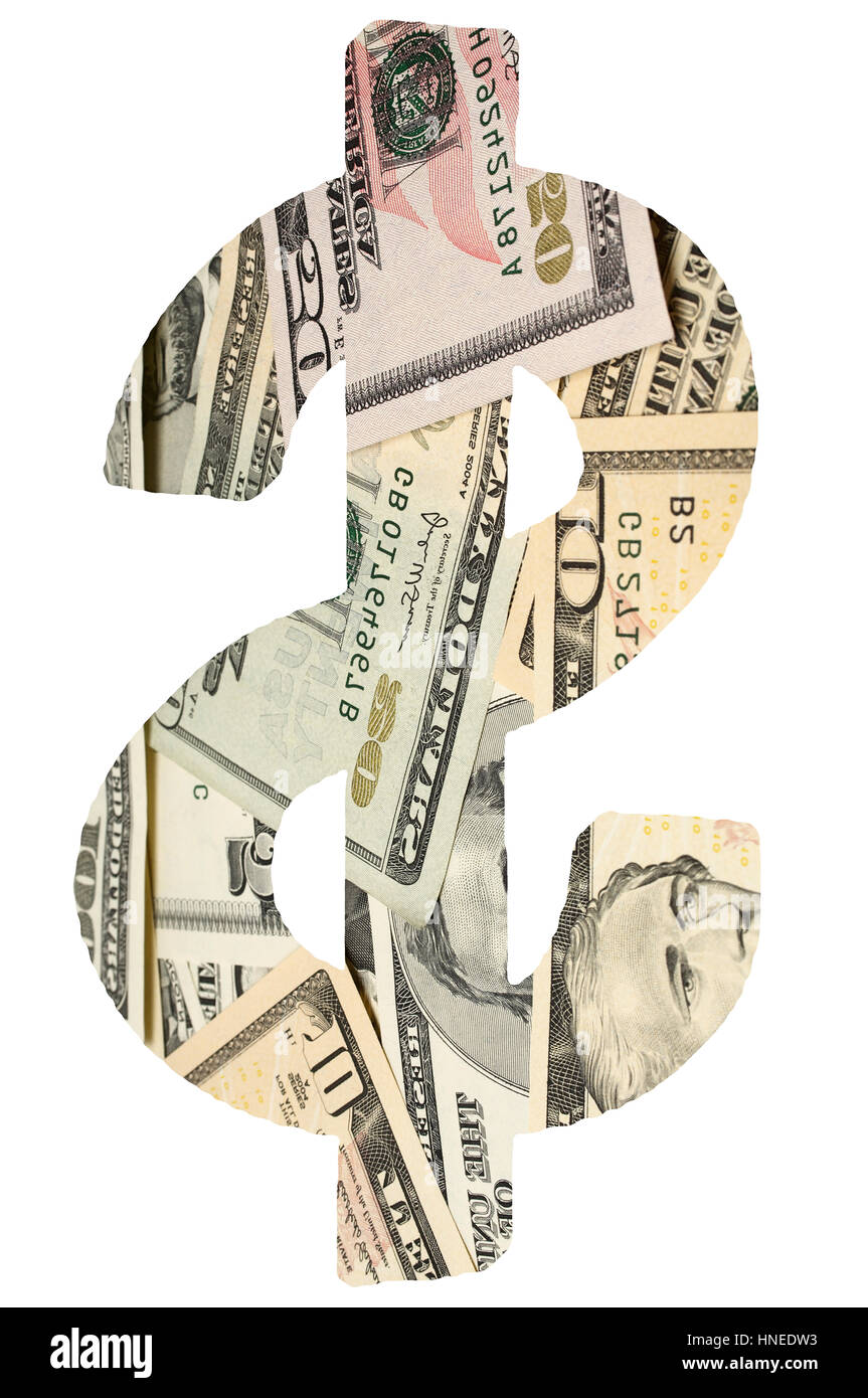 Digital composite dollar sign hi-res stock photography and images - Alamy
