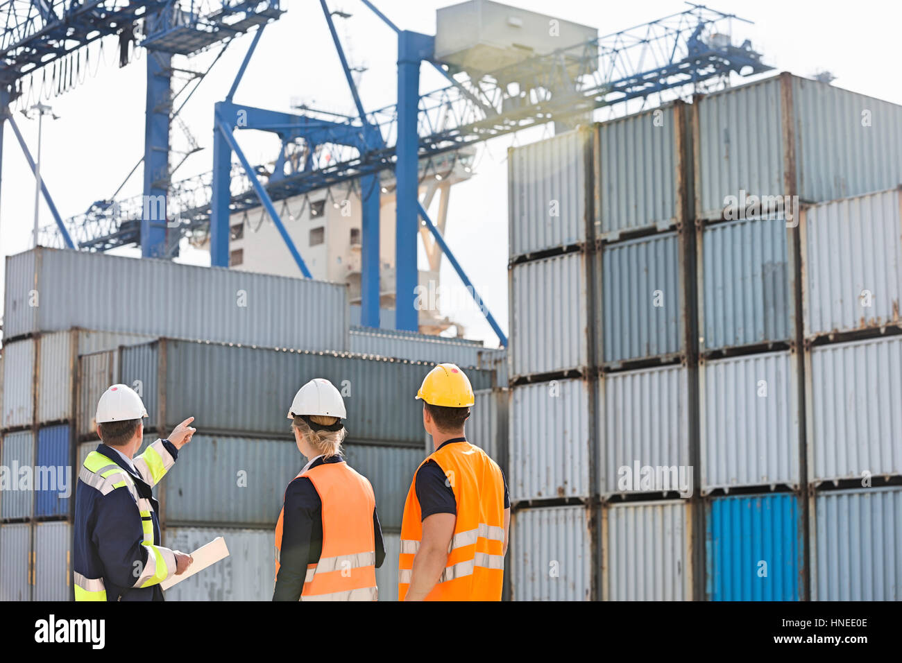 Cargo Container Inspection High Resolution Stock Photography and Images ...