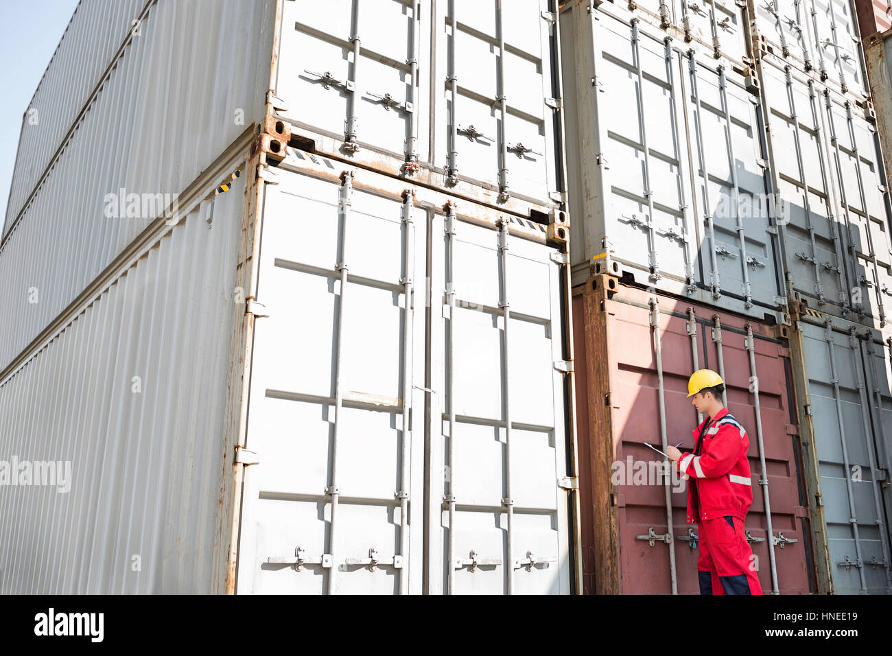 Cargo inspection hi-res stock photography and images - Alamy