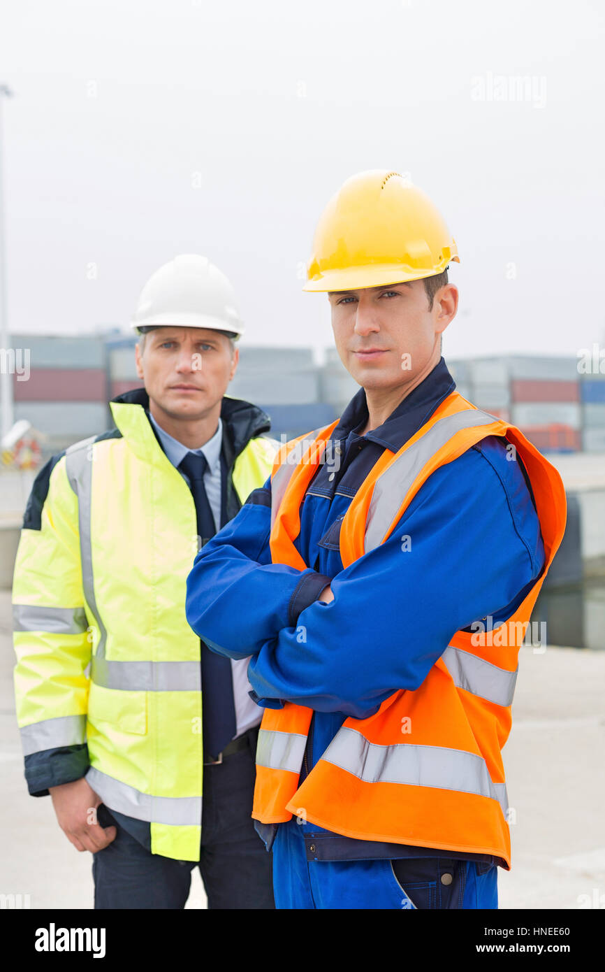 Confident worker hi-res stock photography and images - Alamy