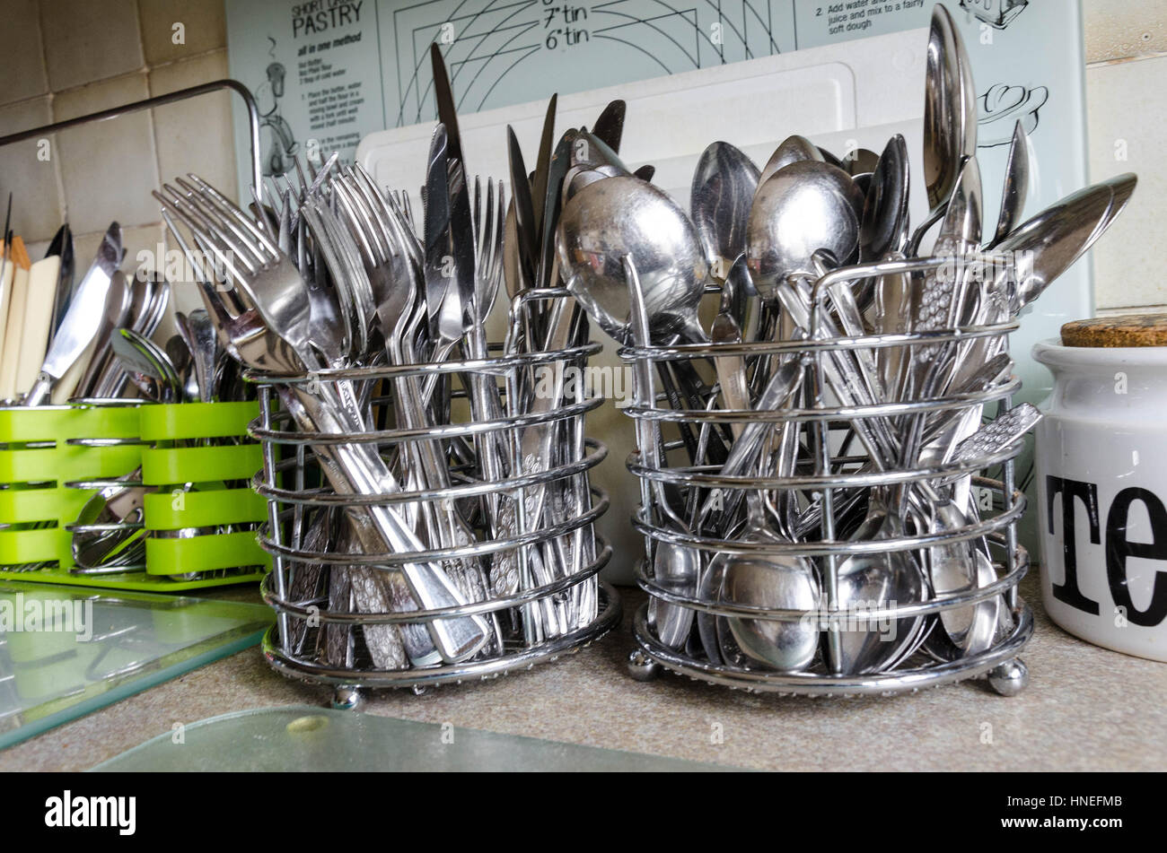 Stainless steel cutlery hi-res stock photography and images - Alamy
