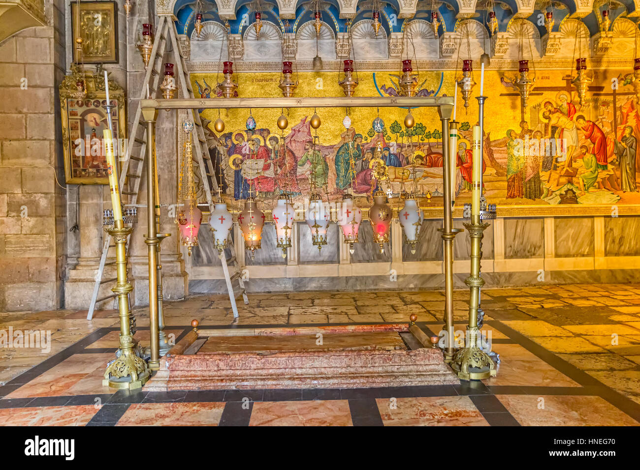 Anointing of jesus hi-res stock photography and images - Alamy