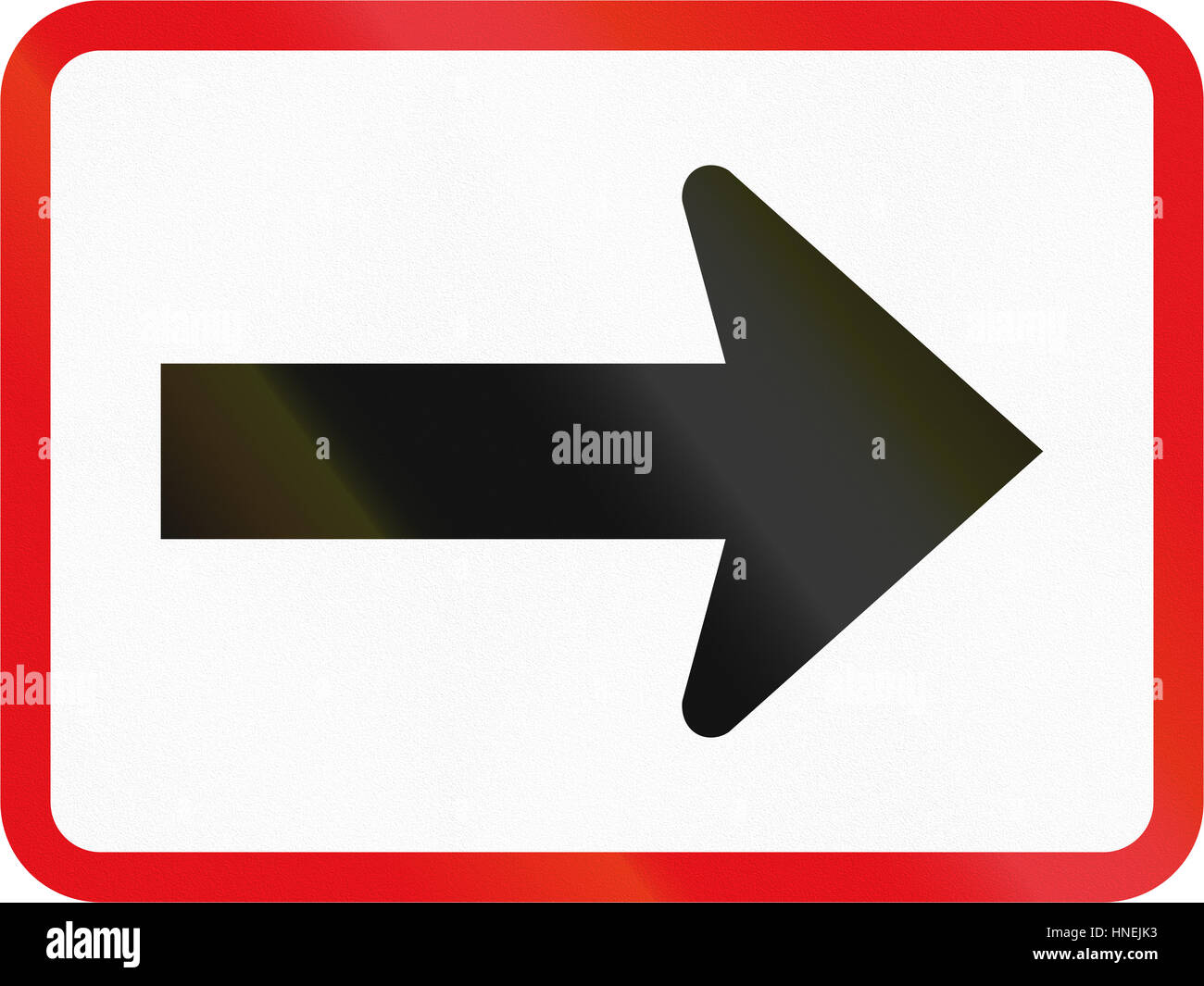 Road sign used in the African country of Botswana - The primary sign ...