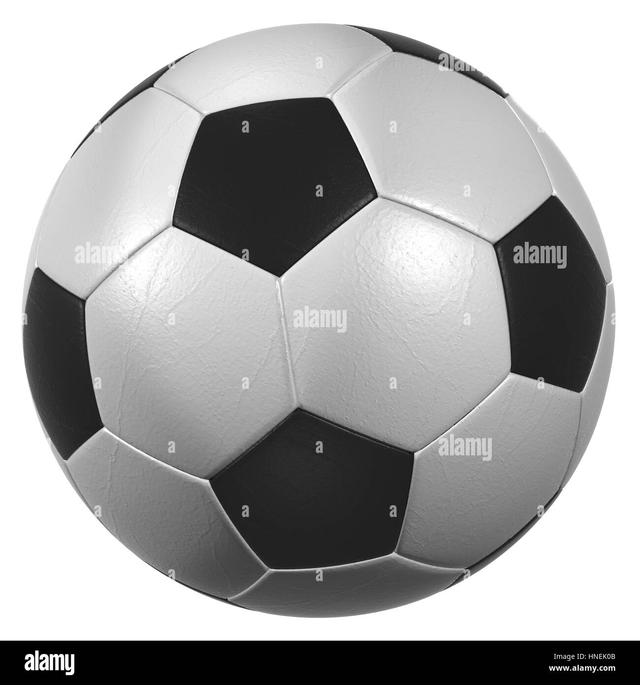 leather soccer ball high resolution isolated Stock Photo - Alamy
