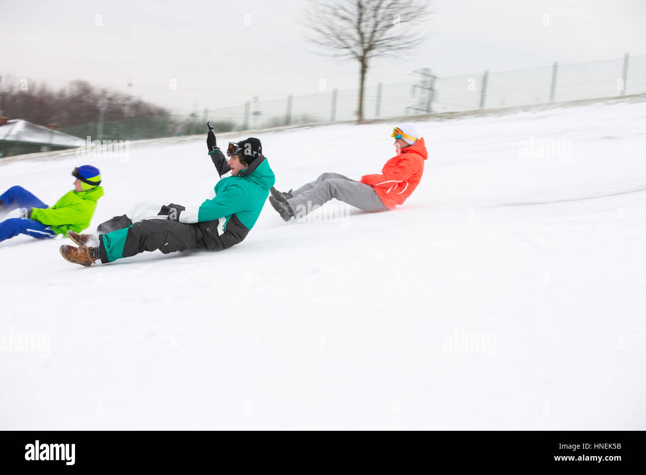 Sledging hi-res stock photography and images - Alamy