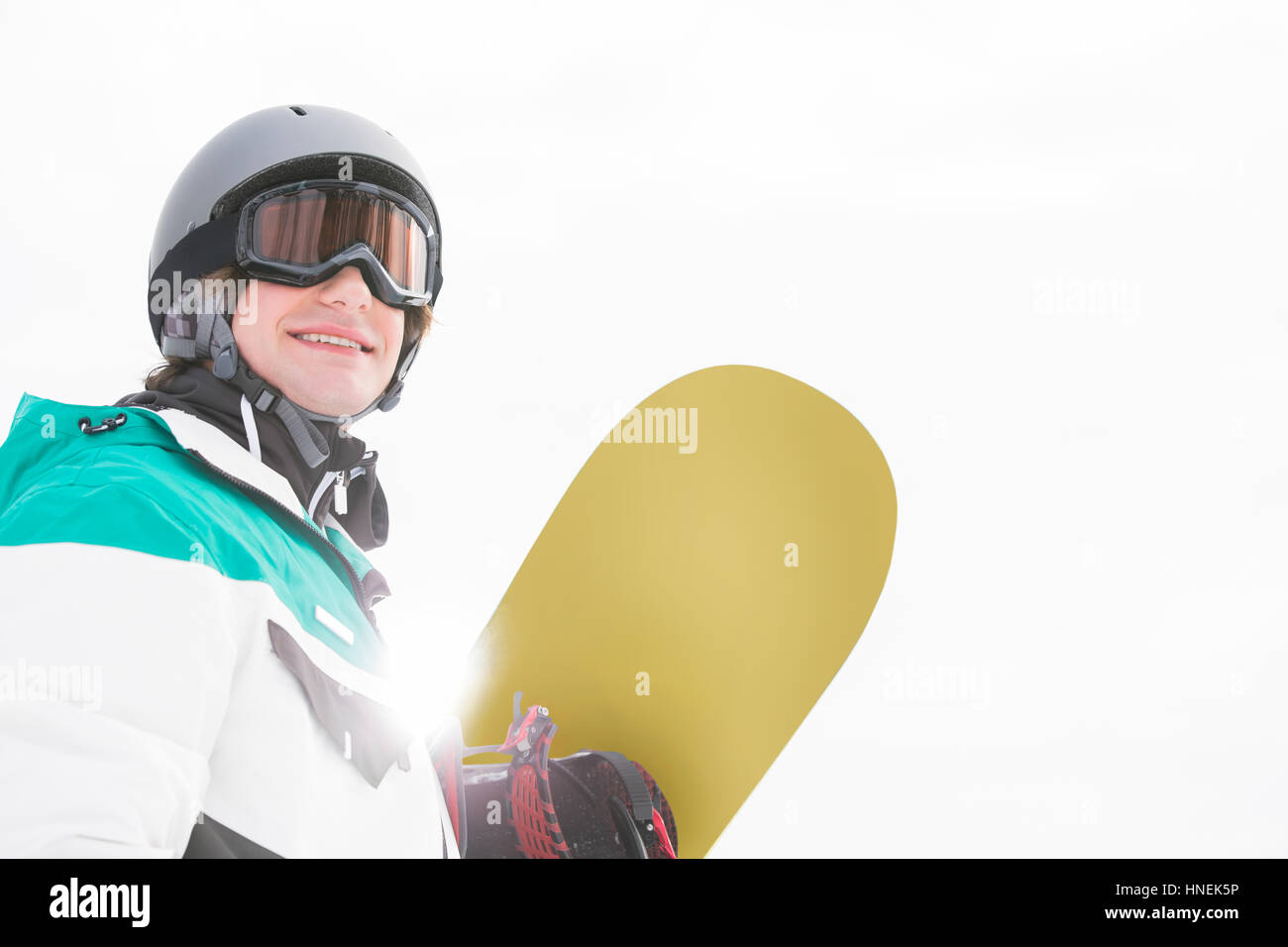 Snowboard holding hi-res stock photography and images - Alamy