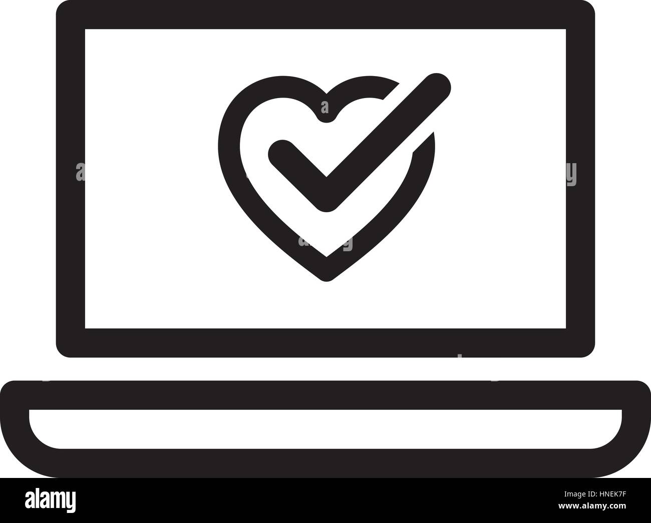 Pc health check Stock Vector Images - Alamy