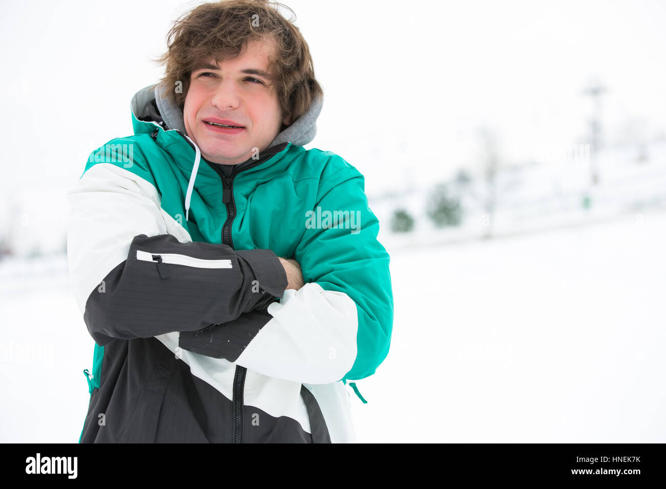 Real Person Shivering