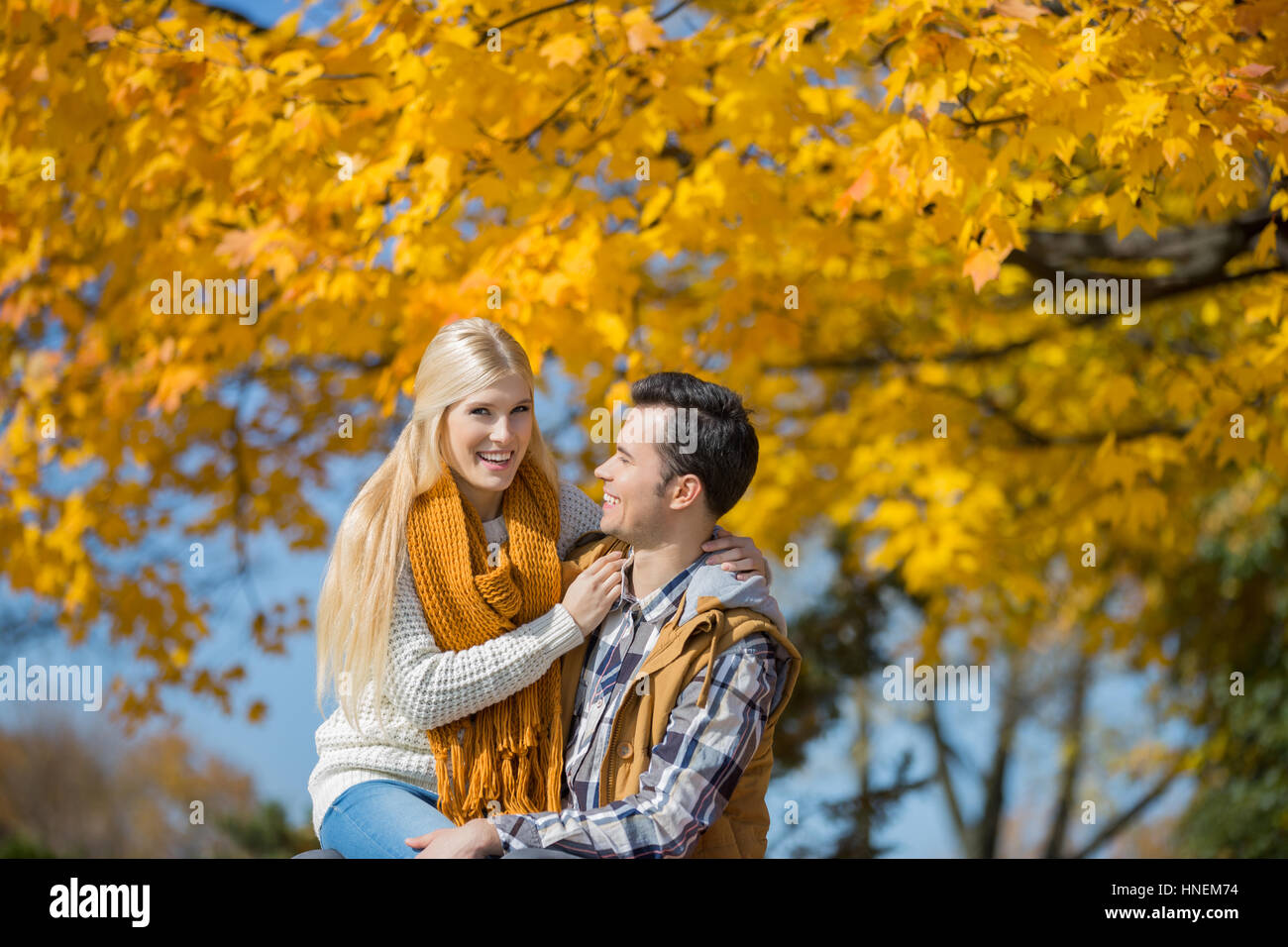 Woman sitting on man lap hi-res stock photography and images - Alamy
