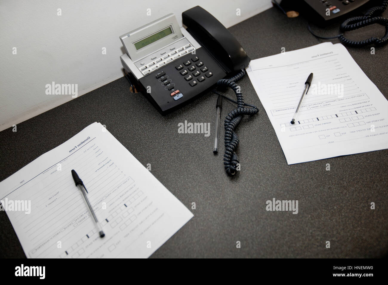Documents on table hi-res stock photography and images - Alamy
