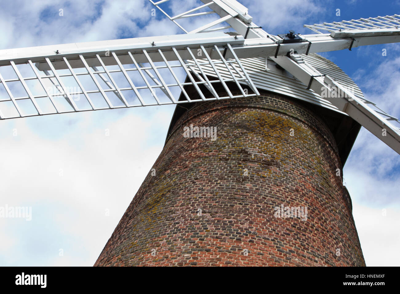 Close-Up of British Windmill Stock Photo - Alamy