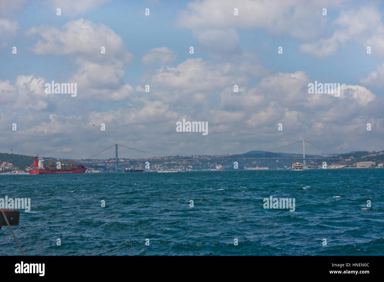 Bosphorus bridge over the bosphorus strait Stock Photo - Alamy