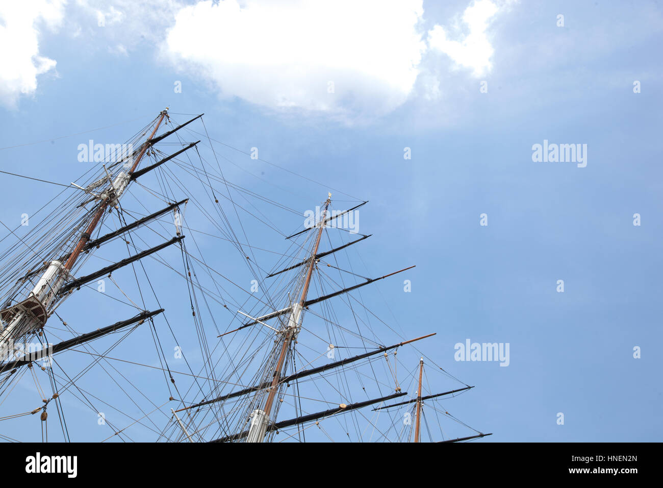 Three masted ship hi-res stock photography and images - Alamy