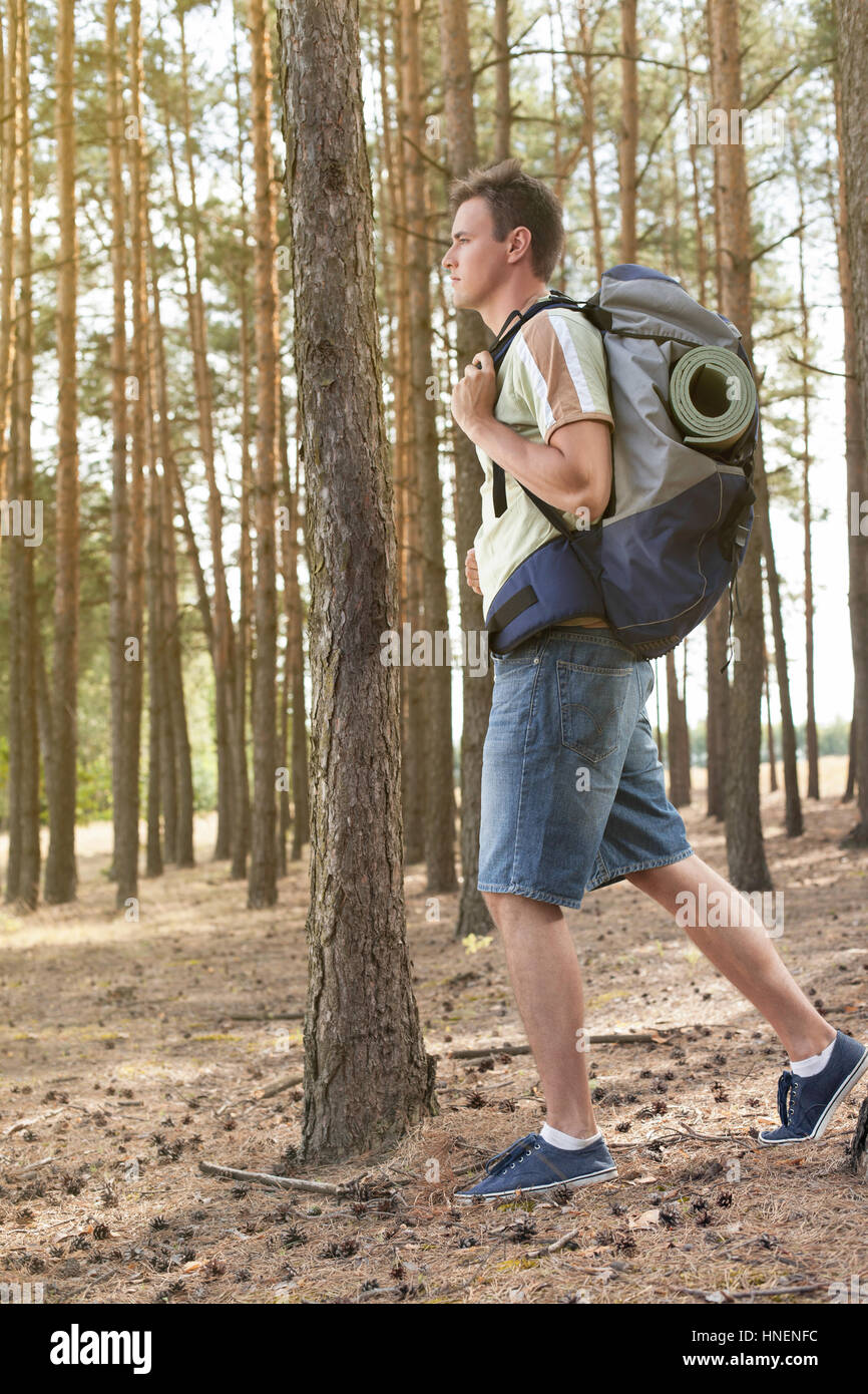 Walking side profile hi-res stock photography and images - Alamy