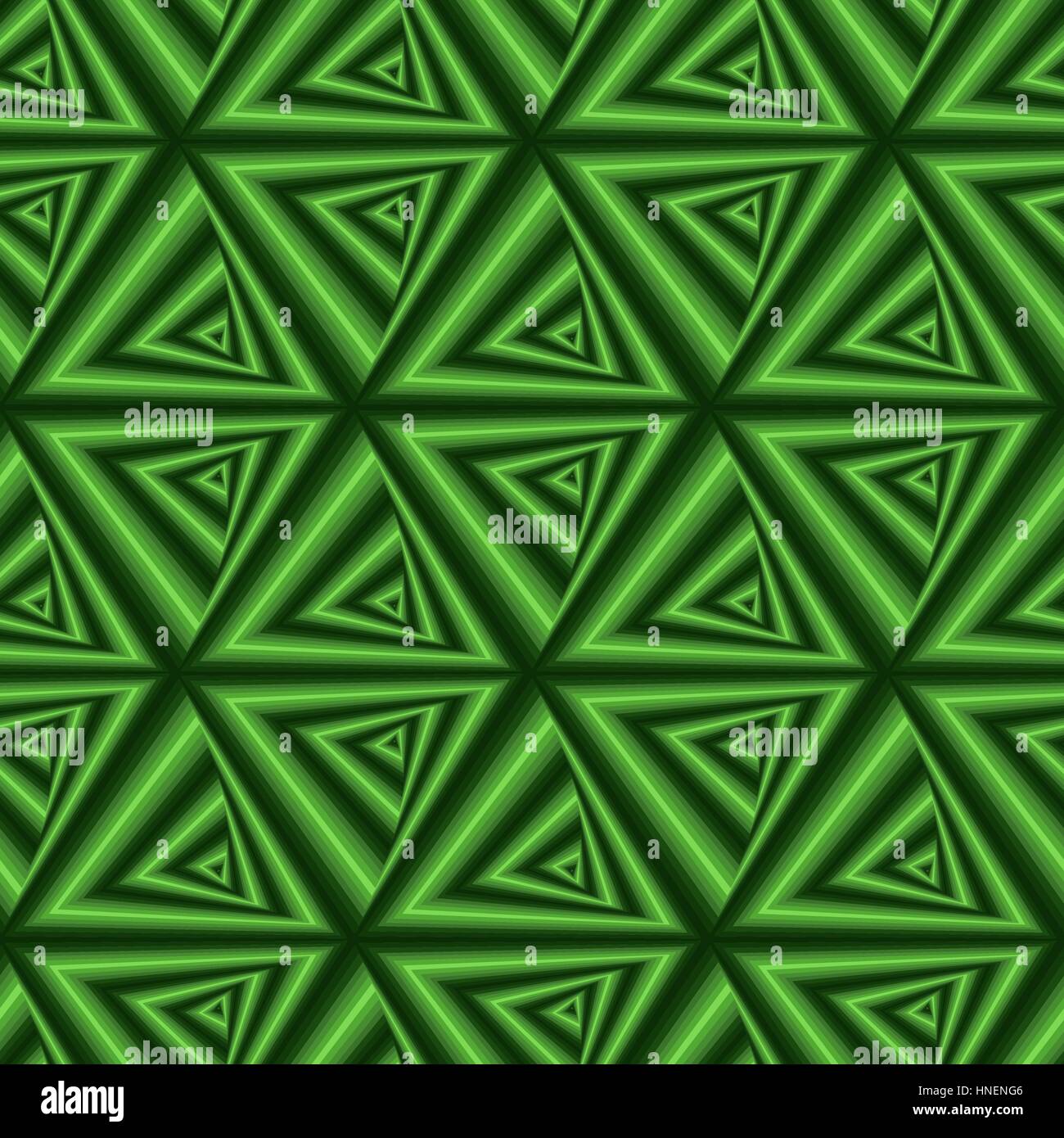 Creative abstract seamless vector pattern with concentric triangle ...