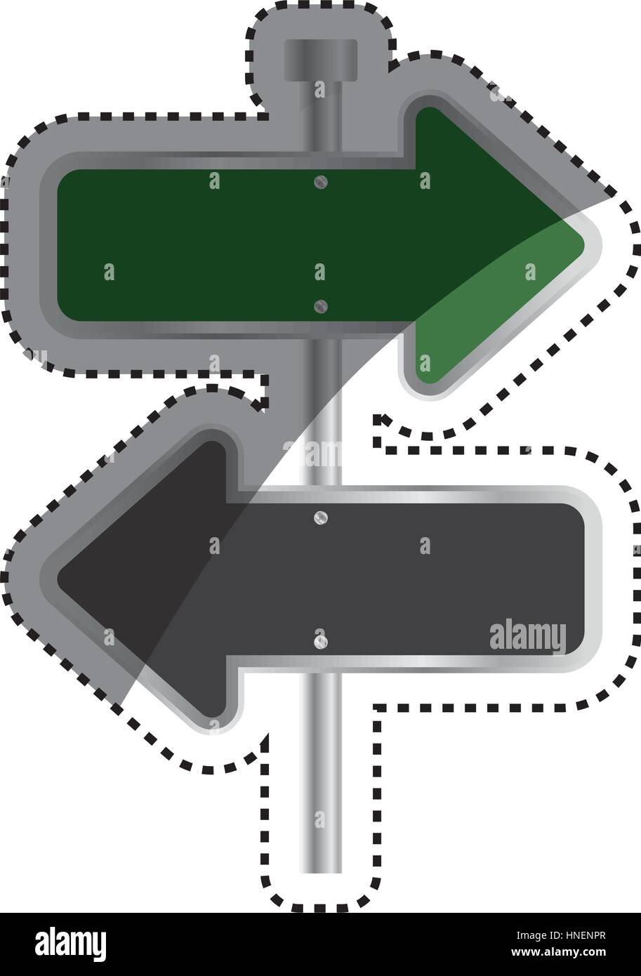 Road sign directions icon vector illustration graphic design Stock ...