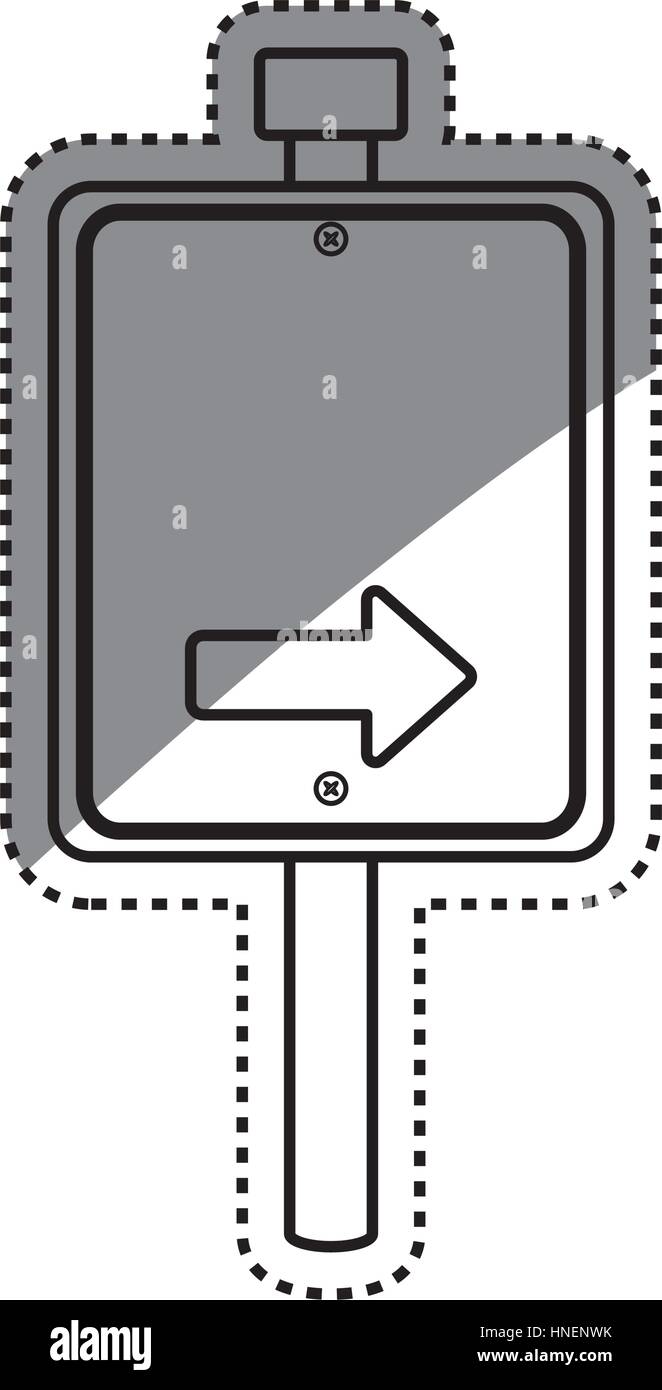 Road sign directions icon vector illustration graphic design Stock ...