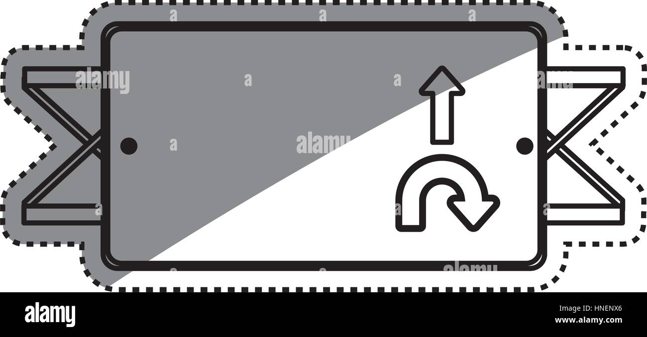 Road sign directions icon vector illustration graphic design Stock ...