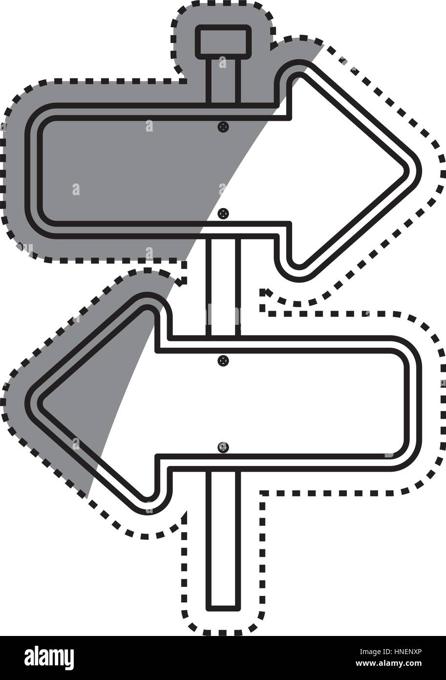 Road sign directions icon vector illustration graphic design Stock ...