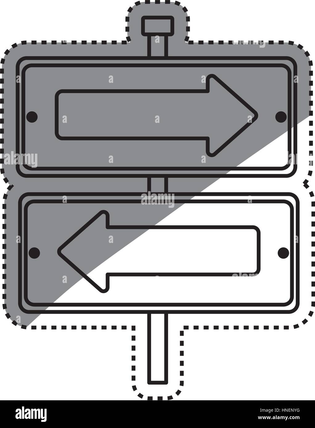 Road sign directions icon vector illustration graphic design Stock ...