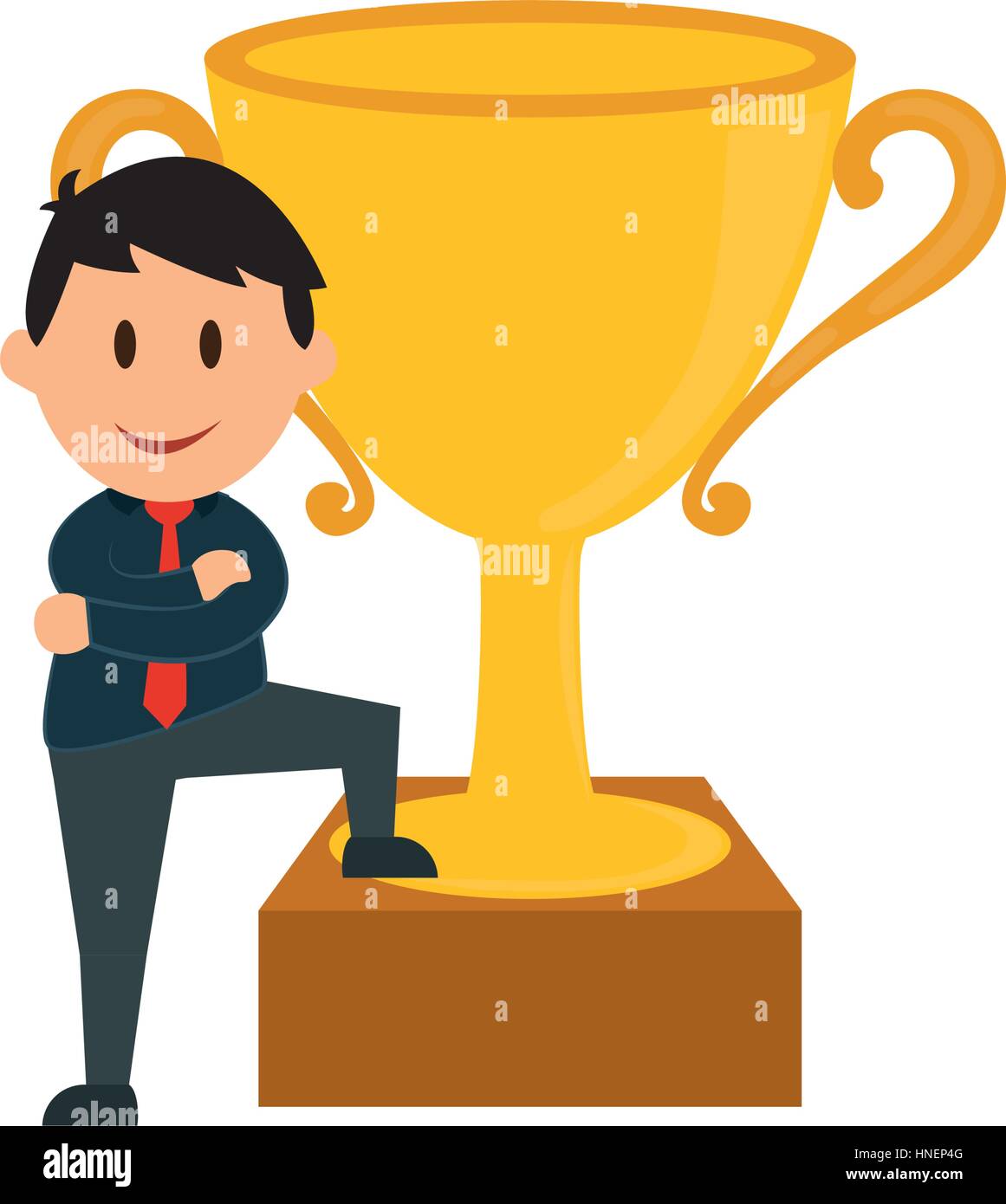 Businessman entrepreneur cartoon icon vector illustration graphic ...