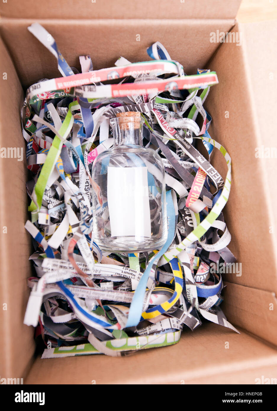 Wrapped bottle hi-res stock photography and images - Alamy